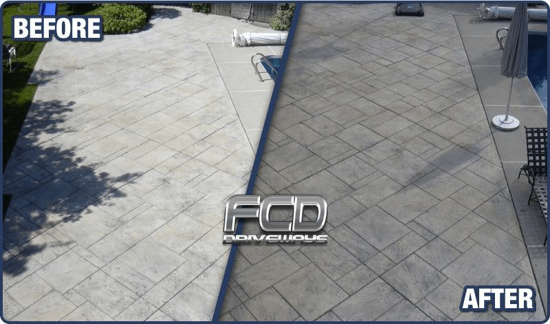 Imprinted Concrete Restoration - FCD Driveways Manchester - Tarmac and ...